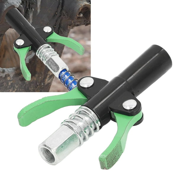 High Pressure Double Handle Grease Coupler, Effort Saving Fine Texture ...