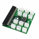 PCI-E Power Adapter Board (12x 6-Pin 12V Output) - 1200W High Power ...