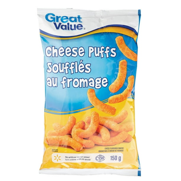 Great Value Cheese Puffs - Walmart.ca