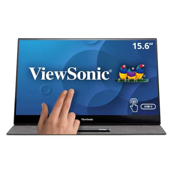 ViewSonic 15 6 Inch 1080p Portable Monitor With IPS Touchscreen 2 Way viewsonic-15-6-inch-1080p-portable-monitor-with-ips-touchscreen-2-way