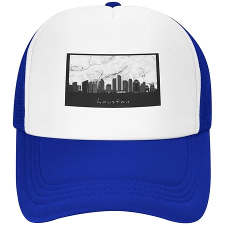 Houston Skyline Hats Trucker Hats Baseball Cap Running Hat Sun Hat ...