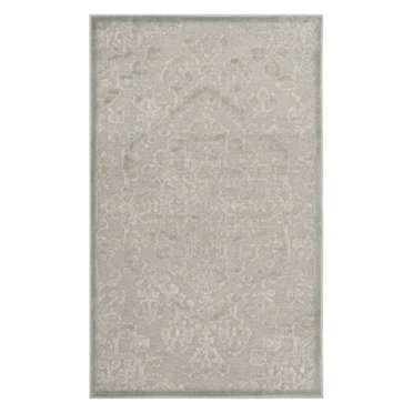 SAFAVIEH Noble Winchester Floral Bordered Area Rug, Brown/Cream, 5'1" x ...