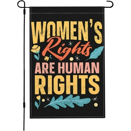 FanShow Women'S Rights Are Human Rights Flag, 12 X 18 Inch Bills Flag ...