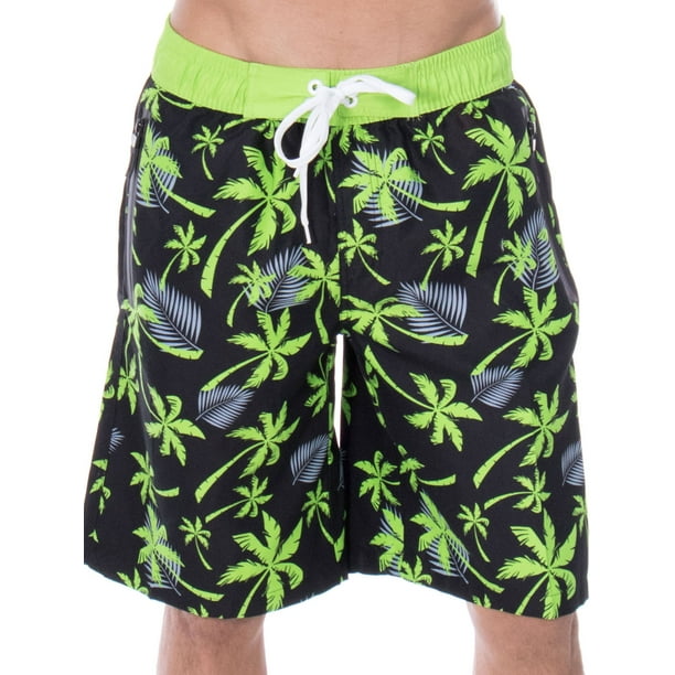 Simplicity - Men's Swim Trunks Mesh Lining Beachwear Board Shorts with ...