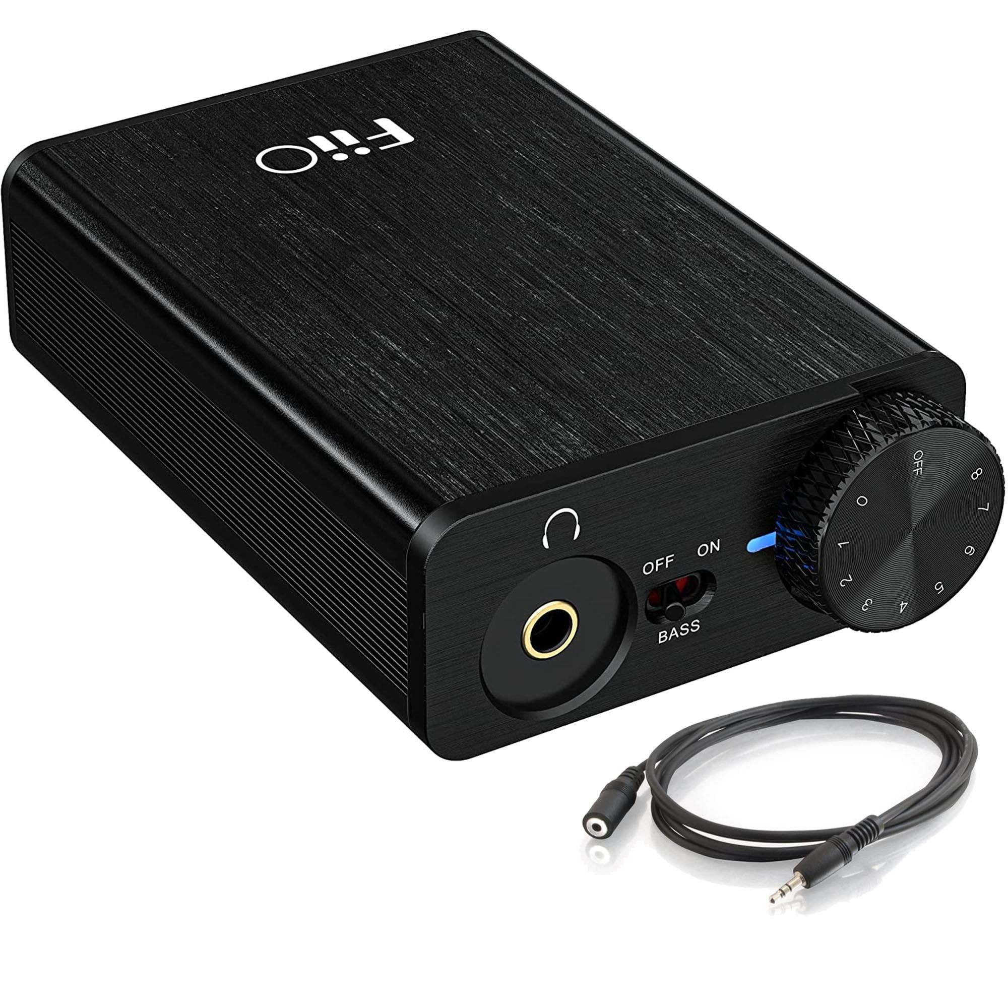 FiiO USB Type-C DAC and Headphone Amplifier with 3.5mm M/F Shielded ...