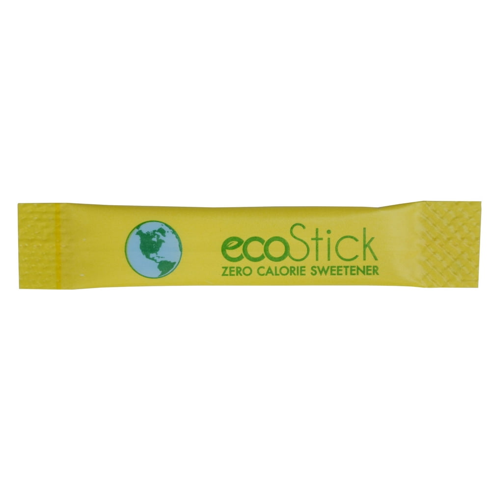 Ecostick, Sucralose Yellow Sticks 0.5 g. (200 Count) - Walmart.com ...