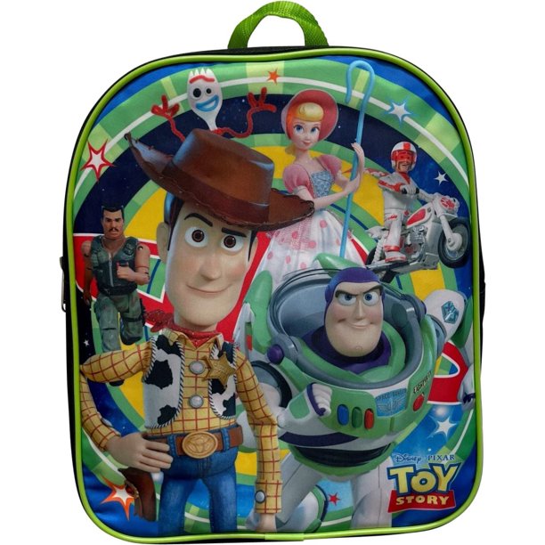 Toys Story Toddle Boy 12 Inch Mini Backpack Black-Green - Walmart.com