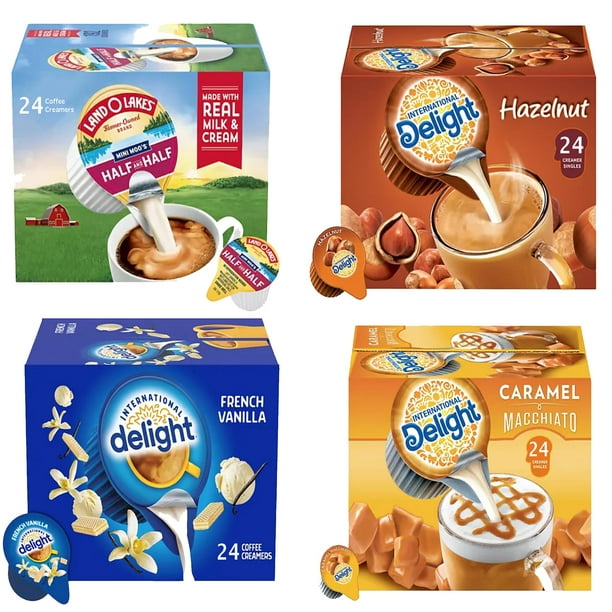 SOUTHERN BASICS Premium Coffee Creamers Liquid Creamer Singles Variety ...