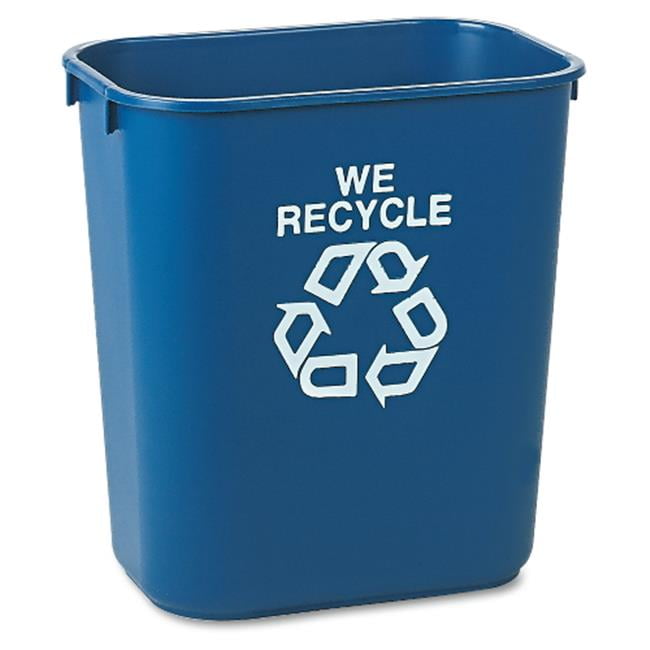 Rubbermaid Commercial Products RCP 2957-73 BLU Large We Recycle ...