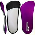Redi-Thotics Slim 3/4 Orthotic Insoles for Adults, Unisex, Size B, Purple - Walmart.com