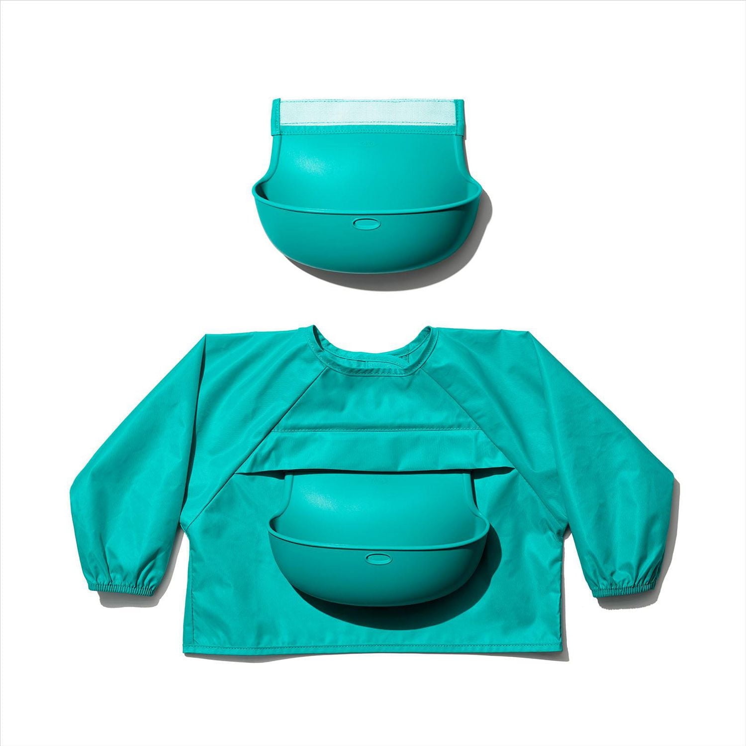 Click here for Oxo Tot - Sleeved Roll-Up Bib - For Play Or Mealti... prices