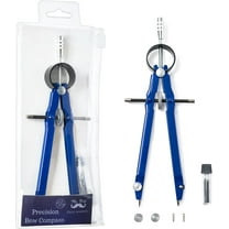 BAZIC Geometry Math Compass Set, Inch Centimeter Drawing Tool, 4-Pack ...