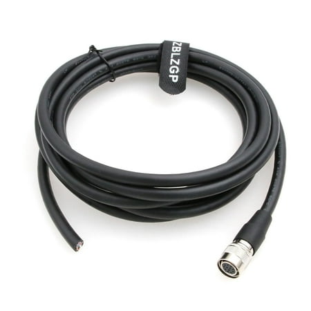 ZBLZGP 12 Pin Hirose Female to Leadwires I/O Trigger Cable for Basler ...
