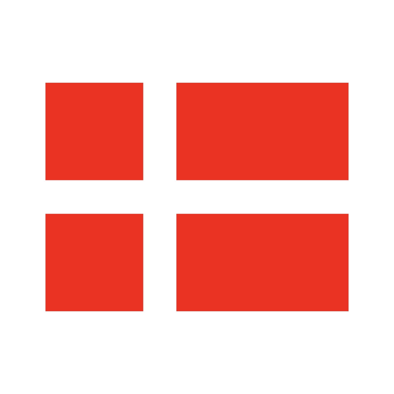 Danmark Flag Sticker Decal Die Cut - Self Adhesive Vinyl - Weatherproof ...