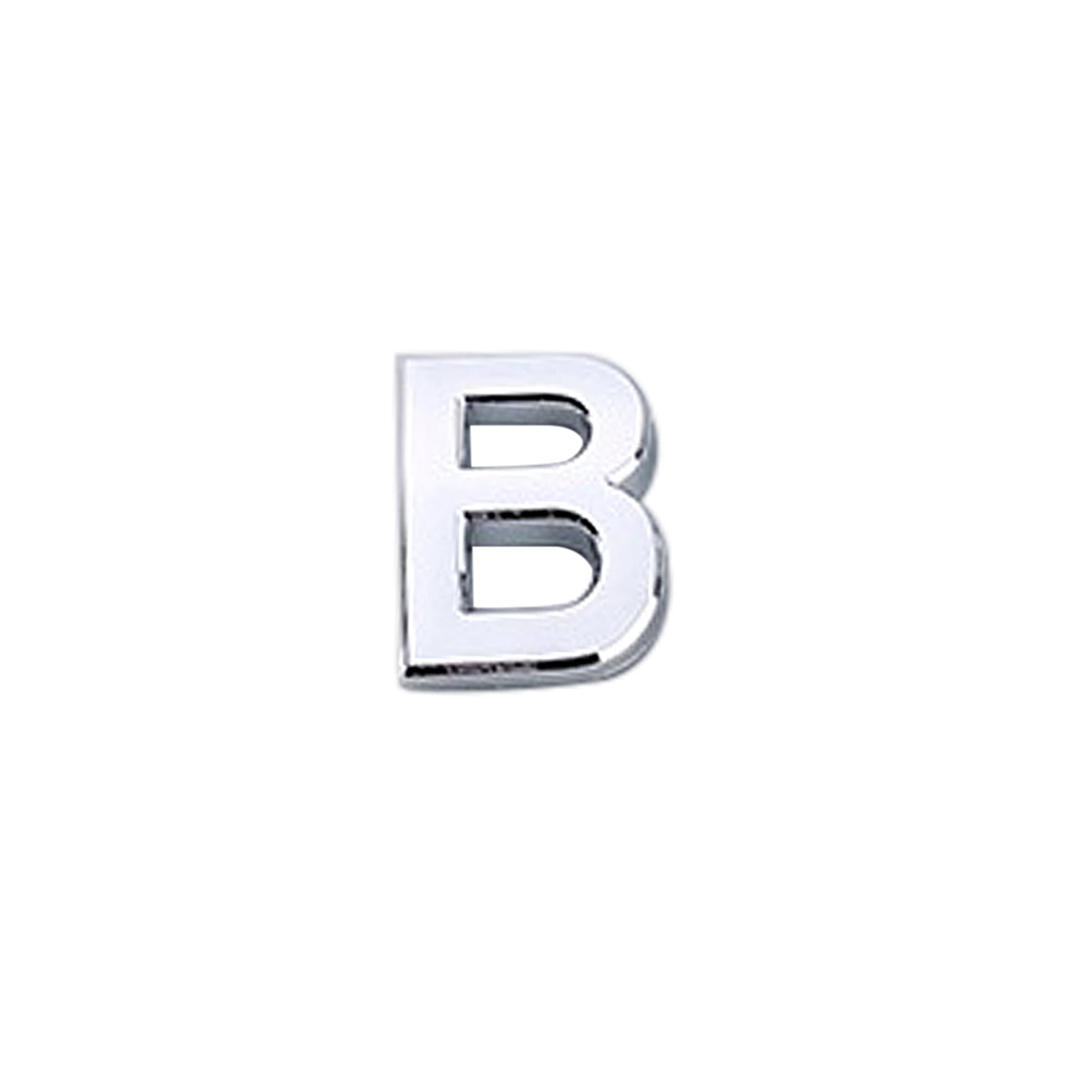 Farfi 5cm Plated Door Plaque Address English Letter Alphabet Plate Sign ...
