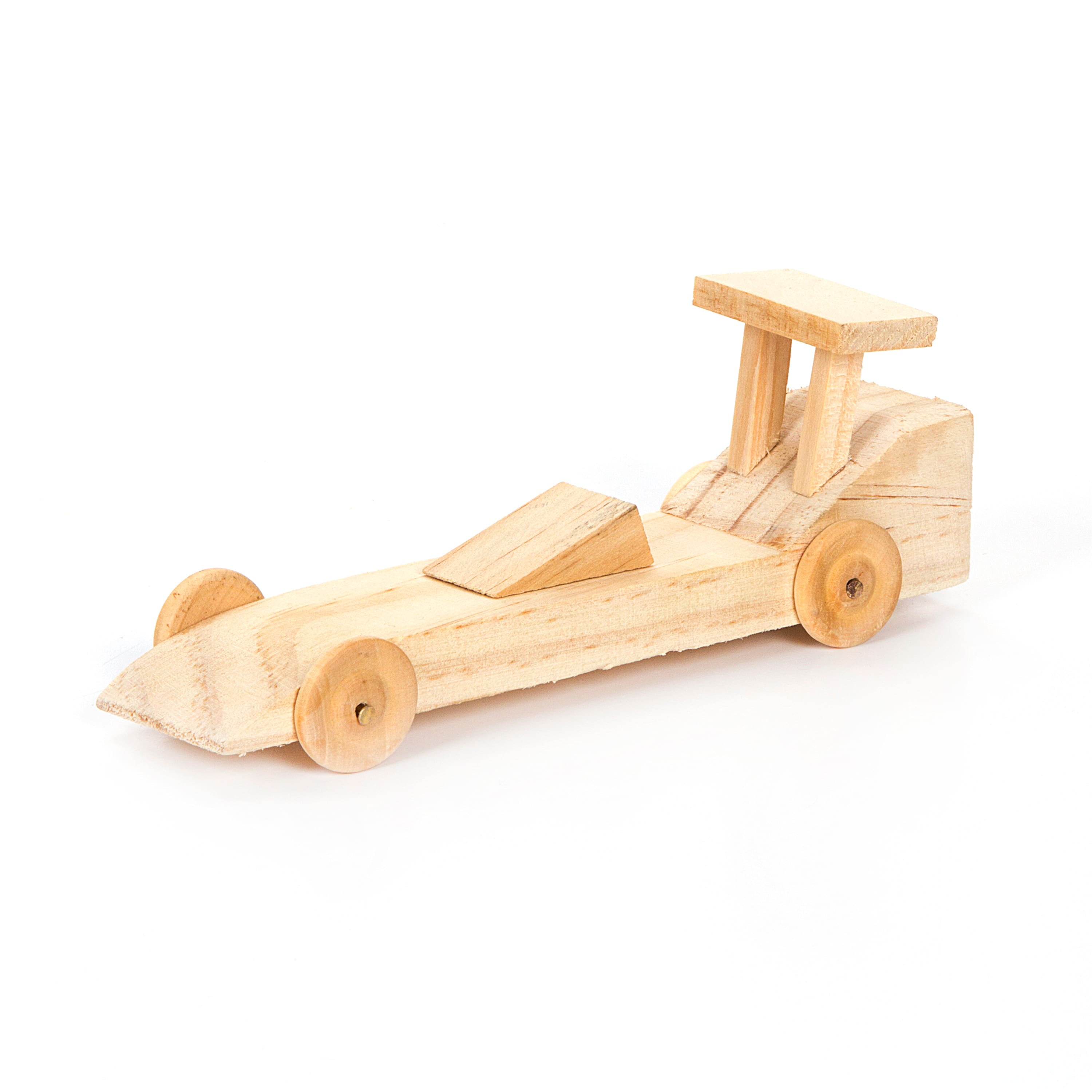 12 Pack: Wooden Race Car Model Kit by Creatology™ - Walmart.com