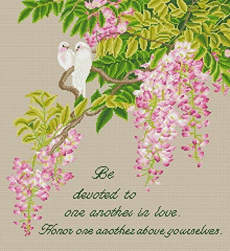 Maydear Stamped Cross Stitch Kits 14CT Pre-Printed Cross-Stitching ...