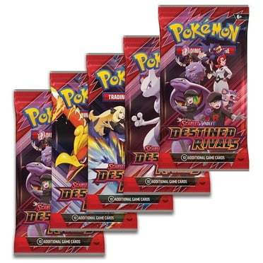 Pokemon 5 Pack Mini Tin + 4 Promo Cards Set (Version 2) - Walmart.com