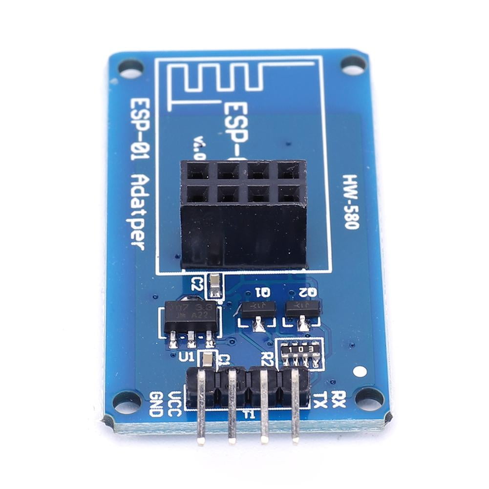 ESP8266 ESP-01 WiFi Wireless Adapter Module 3.3V 5V Breakout PCB ...