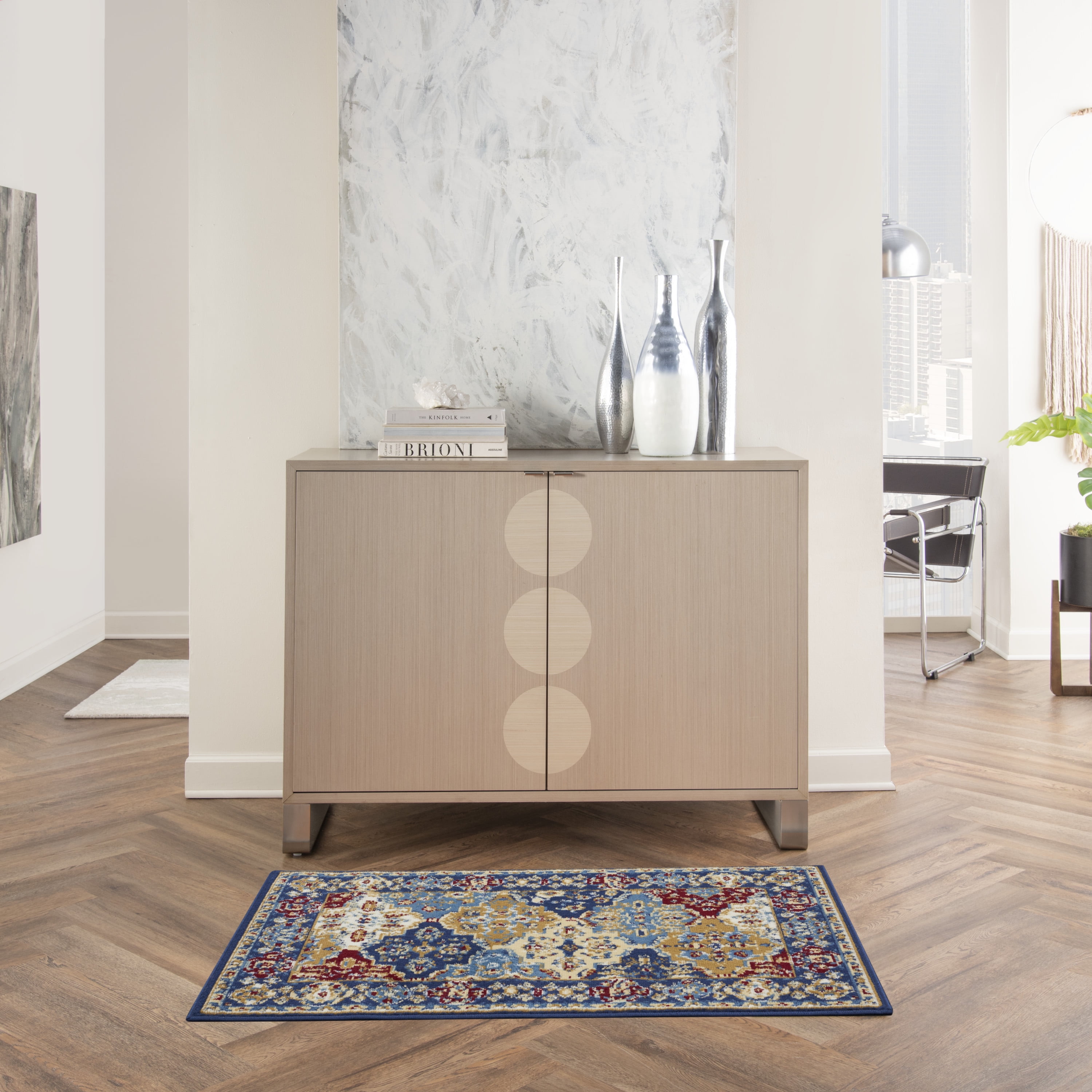 Nourison Grafix Persian Multicolor 2' x 4' Area Rug, (2x4) - Walmart.com