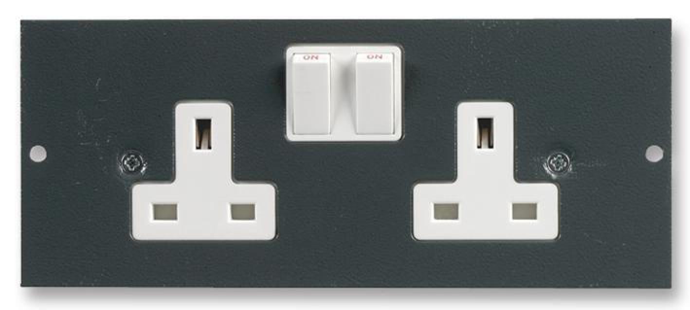 POWERDATA TECHNOLOGIES - 2x Switched UK Sockets for 2/3 Compartment ...