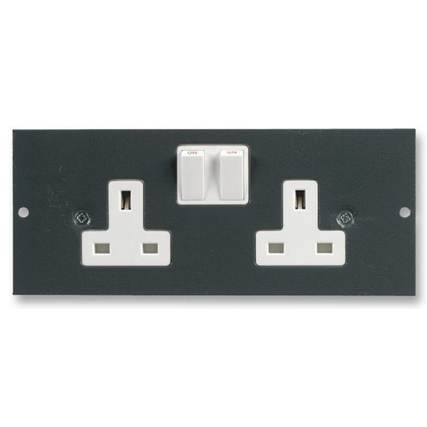 POWERDATA TECHNOLOGIES - 2x Switched UK Sockets for 2/3 Compartment ...