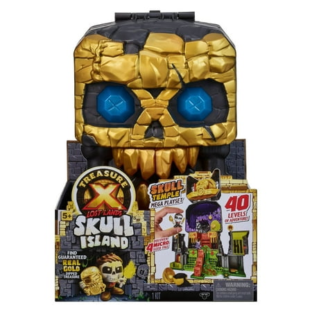 TREASURE X LOST LANDS SKULL ISLAND SKULL TEMPLE MEGA PLAYSET, 40 Levels ...