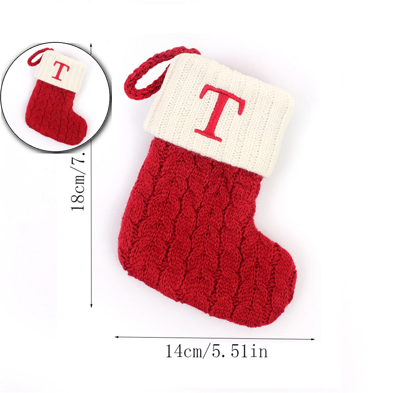 Click here for Dvruxg Christmas Stockings With Initials  Small Em... prices