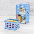 Sterilite File Crate, Versatile Plastic Storage Bin with Through ...