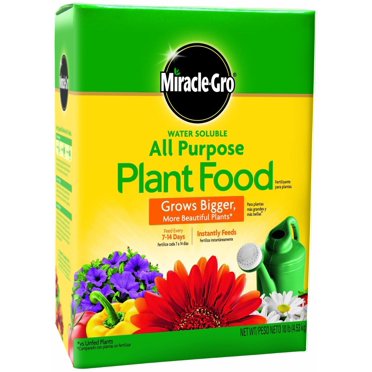 Miracle Gro 1750011 Miracid, 1 LB, 30-10-10 Water Soluble Acid Loving ...