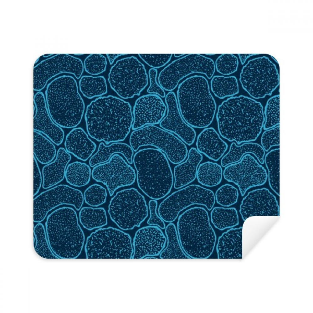 Blue Microscope Cells Structure Illustration Cleaning Cloth Screen ...