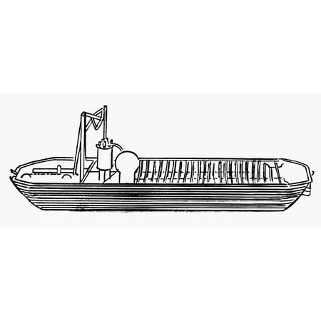 Steamboat Plan, 1780S. /Nplan Of James Rumsey'S Steam-Propelled Boat ...