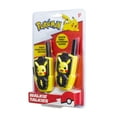 Pokemon Extended Range Walkie Talkies - Pikachu - Push to Talk Button ...