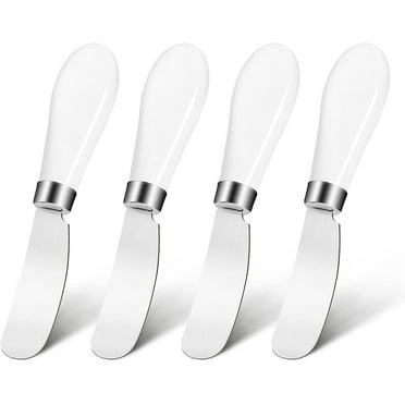 10 Piece Small Cheese Spreader Set, Stainless Steel Butter Spreader ...