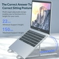 ORICO Portable Laptop Stand for Desk,Adjustable Foldable ABS Laptop ...