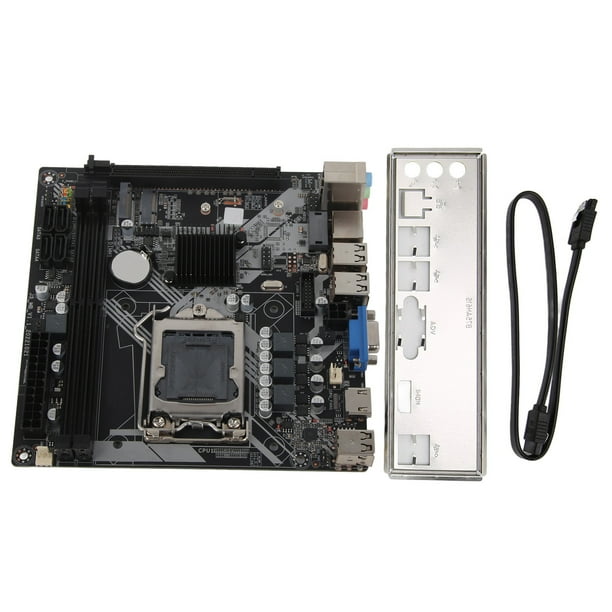 Placa base para PC de escritorio con 2 DDR3 y CPU LGA1155, 4 SATA2.0 ...