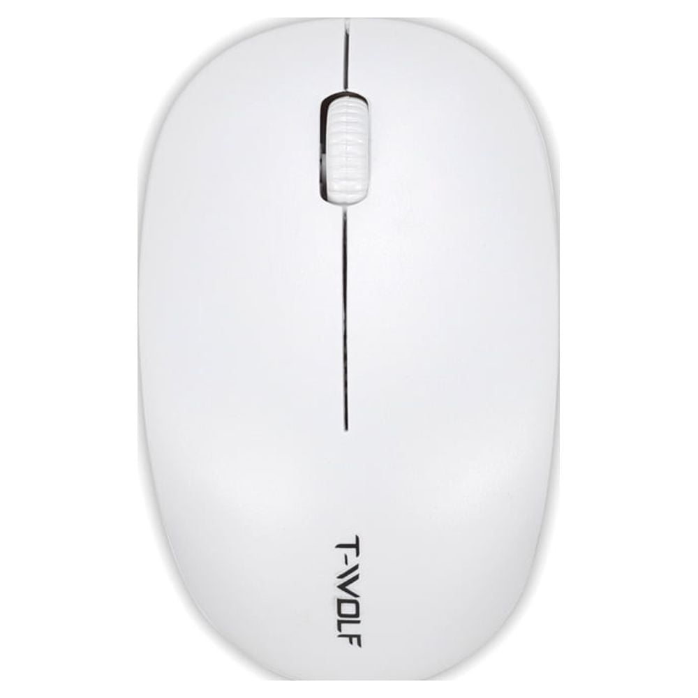Ratón óptico inalámbrico T-WOLF Q4 para oficina Mini 3 botones ...