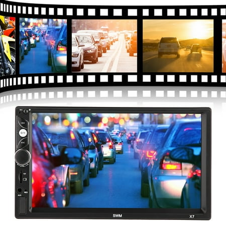 Herwey Car Video Player, 12V Universal Car MP5 Player Video Player ...