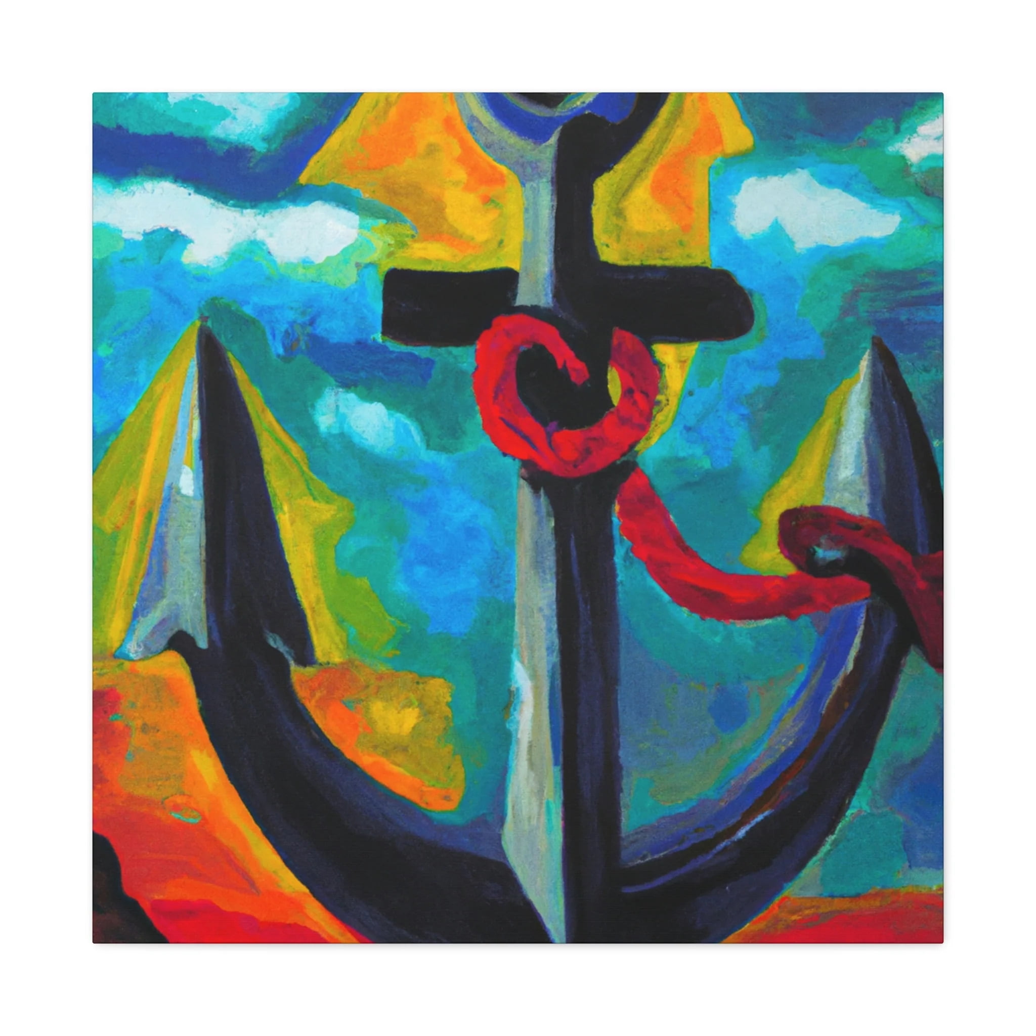 Anchor in Fauvism - Canvas - Walmart.com