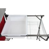 Ozark Trail Deluxe Camp Kitchen Table with Sink, Red - Walmart.com