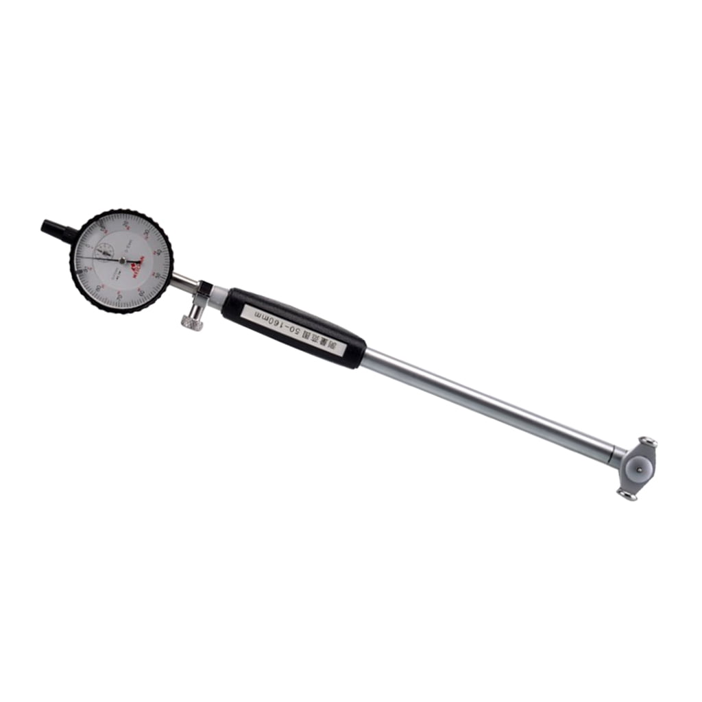 Dial Bore Gauge Indicador de cuadrante Micrómetro Medidor de diámetro interior 50-160 mm E-04φ50 ...