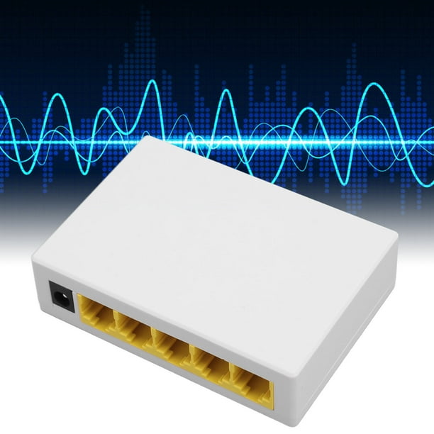 5 Port GIGABIT Switch, GIGABIT SPEED, ETHERNET DISTRIBUTOR, INTELLIGENT ...