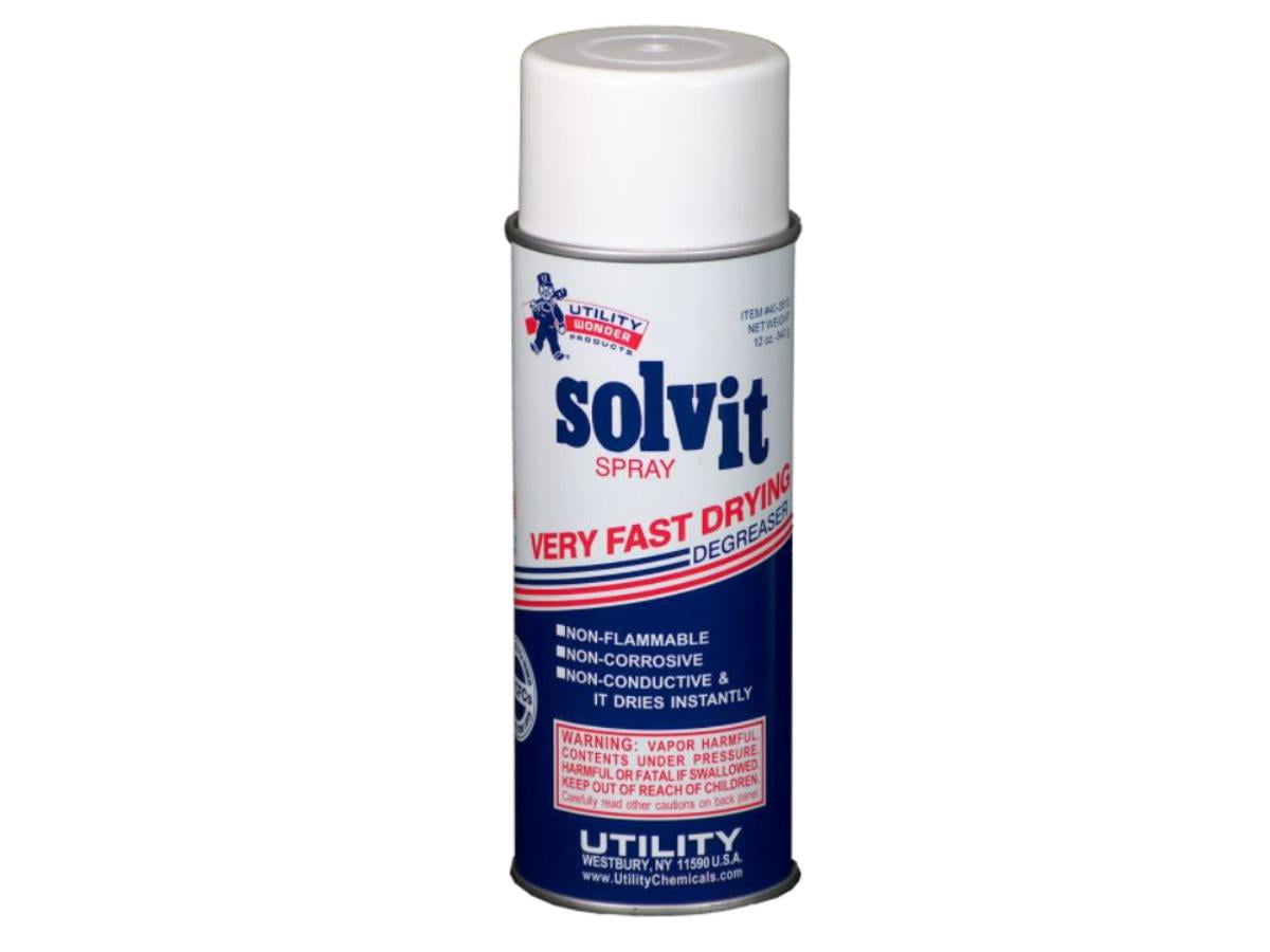 Utility Wonder 40-3510 12oz Aerosol Solvit Fast Drying Degreaser ...