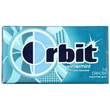 Wrigley's Orbit Wintermint Sugarfree Gum (224880) 14 ct (Pack of 8 ...
