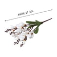Artificial Magnolia Spring Flowers for Home Decor - Realistic Faux ...