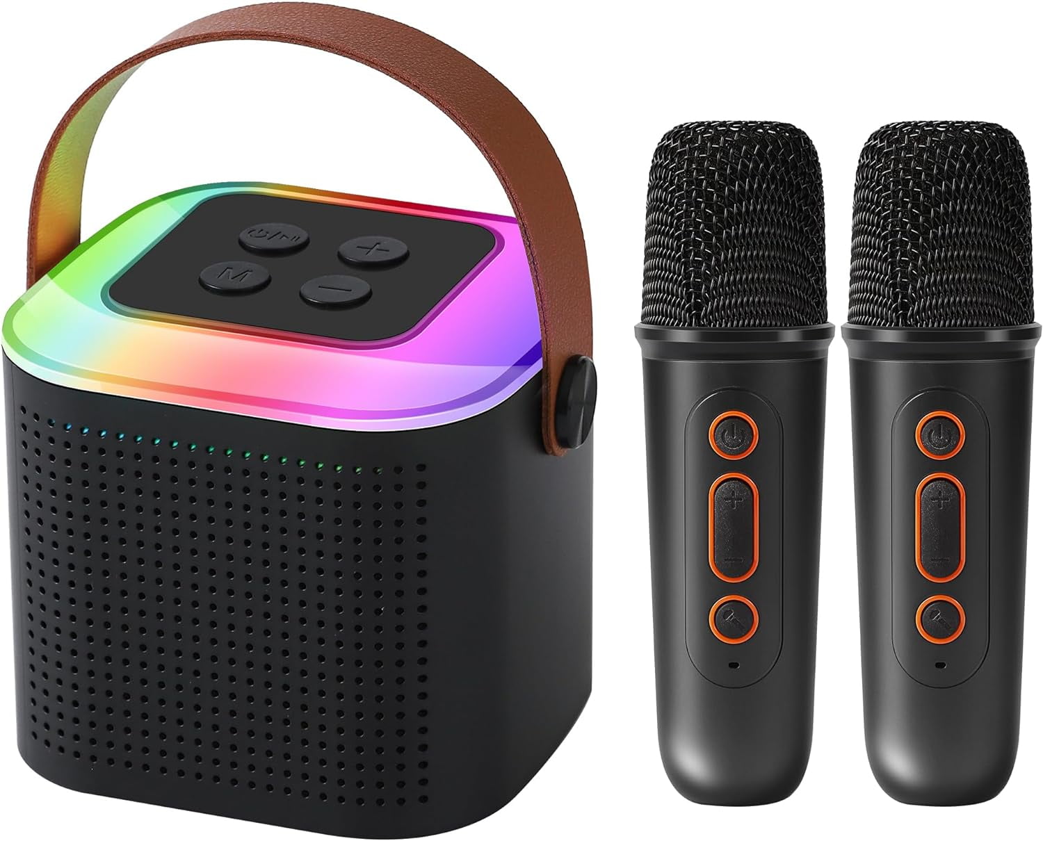 Altavoz Bluetooth, mini micrófono inalámbrico portátil todo en uno ...