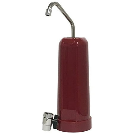 F5 40,000-Gallon Countertop Water Filter, Red Finish | Walmart Canada