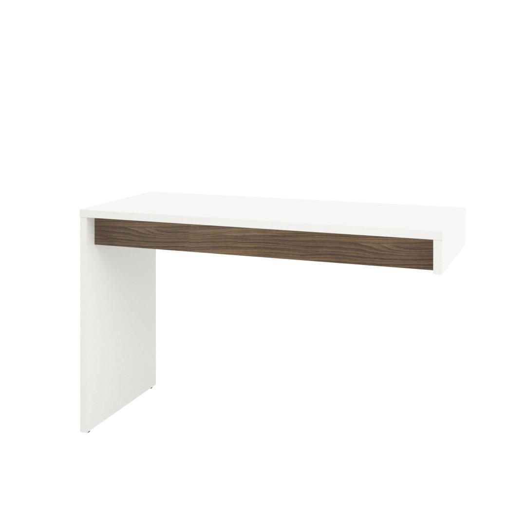 Click here for Nexera Liber-T Reversible Desk Panel  White And Wa... prices