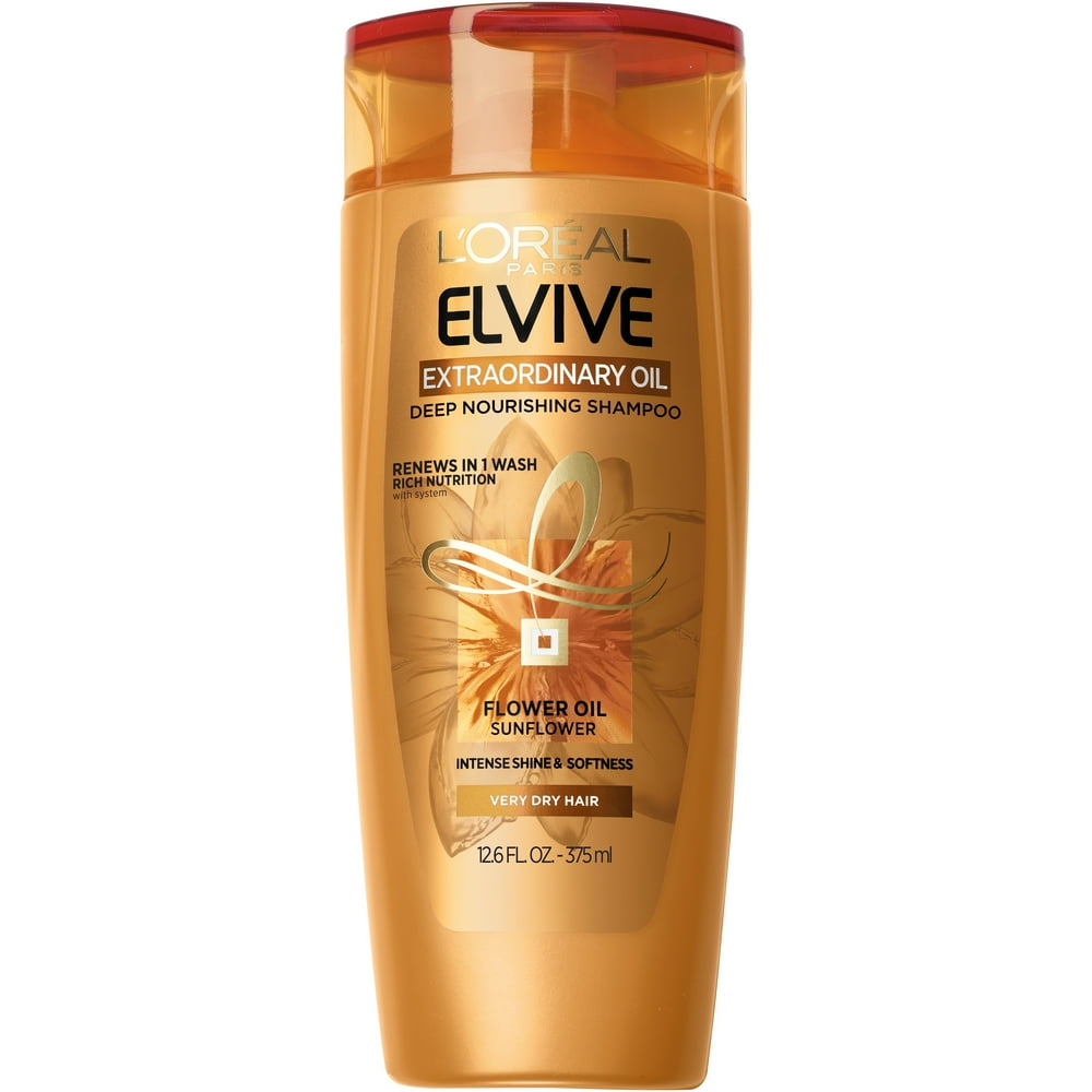 L'Oreal Paris Elvive Extraordinary Oil Deep Nourishing Shampoo 12.6 fl ...