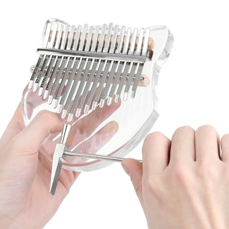 Kalimba, Transparent 17-Key 17 Key Kalimba, Beautiful Appearance ...